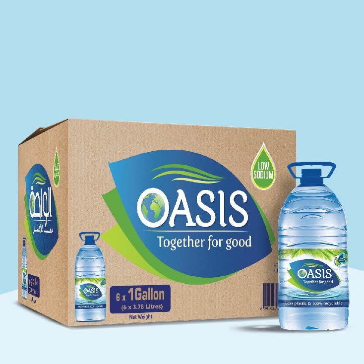 Oasis 1Gallon - Carton of 6 Buy Online at Best Price in UAE